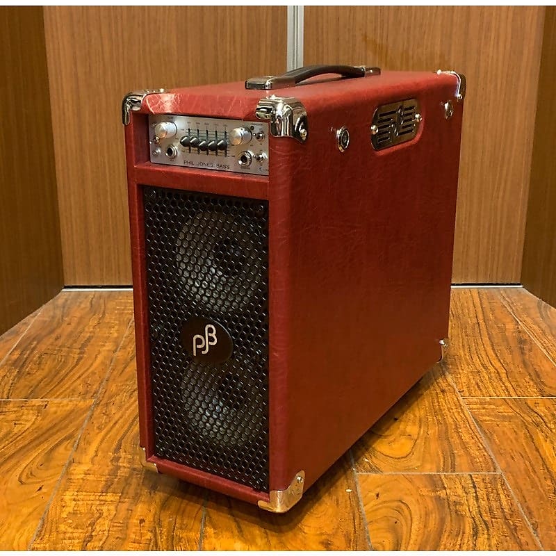 PJB (Phil Jones Bass) [USED] Briefcase [Red] | Reverb UK