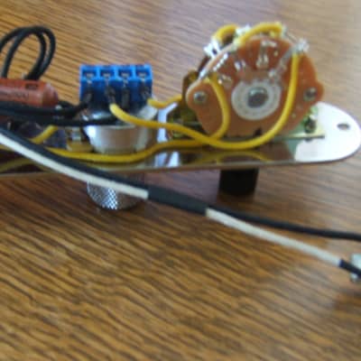 Tribute Reverse 3-Way Control Plate/Harness for Telecaster, | Reverb