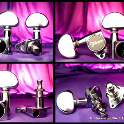 Takamine Pro Series TPK0540 Tuner / Chrome w/ Sloped Shoulder | Reverb