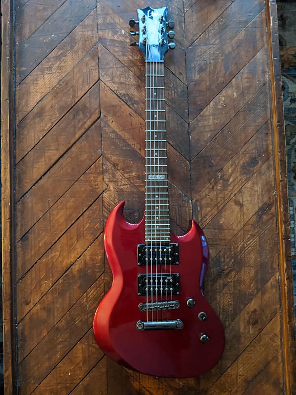 Ltd Viper-Jr. Candy Apple Red | Reverb