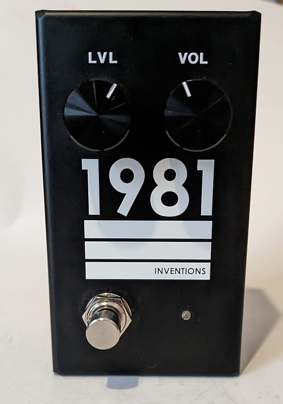 1981 Inventions LVL Full-Range Overdrive, Used | Reverb