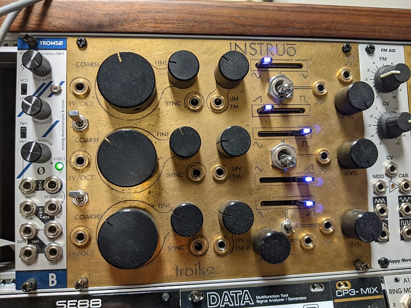 Instruō Troika Triple Oscillator - Super Rare Brass | Reverb UK