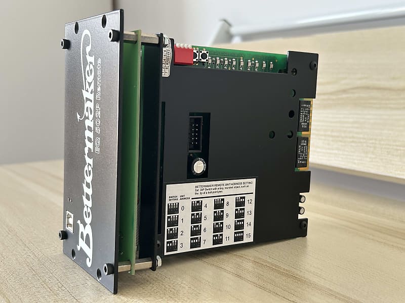Bettermaker EQ 502P Remote USB 500 Series Stereo Equalizer | Reverb