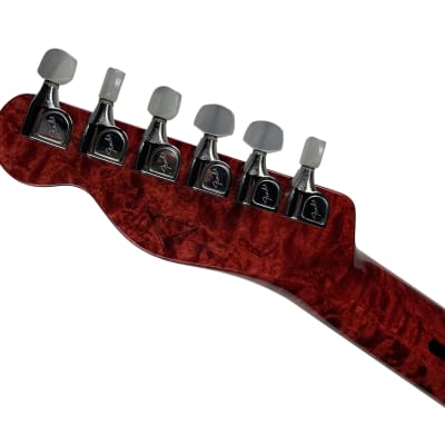 Fender Custom Shop Telecaster in Trans Red | Reverb Australia