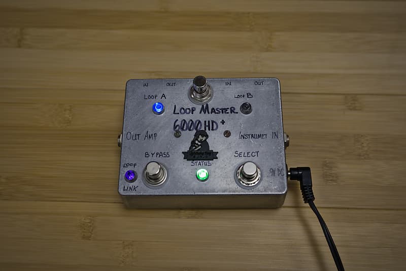 Lightning Boy Audio FX loop selector A or B, A+B, True Bypass | Reverb