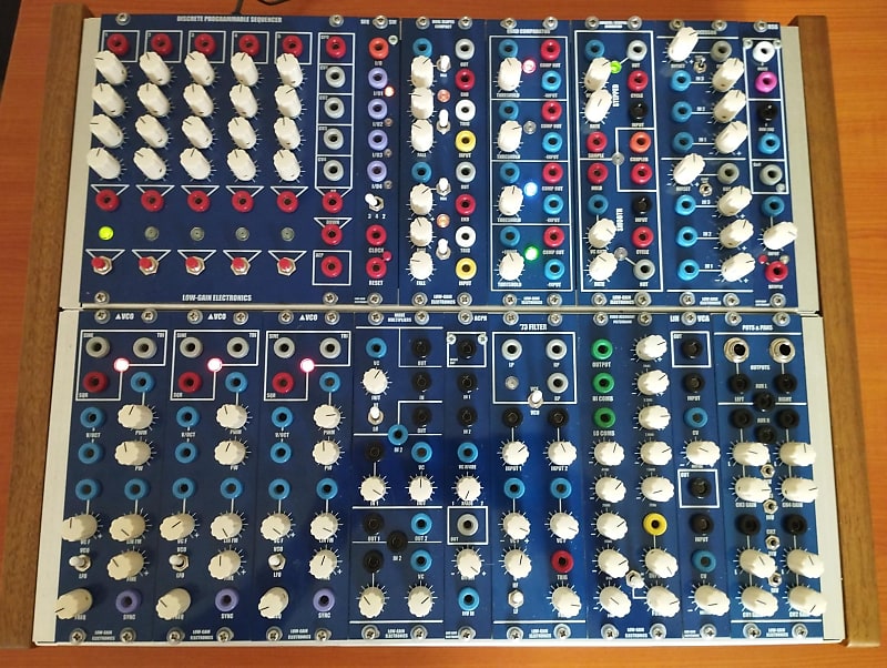 Low Gain Serge Analog Modular Synthesizer System Reverb