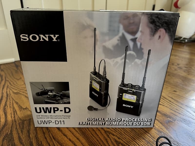 Sony UWP-D11 Digital Wireless Lavalier Lav Mic Package | Reverb