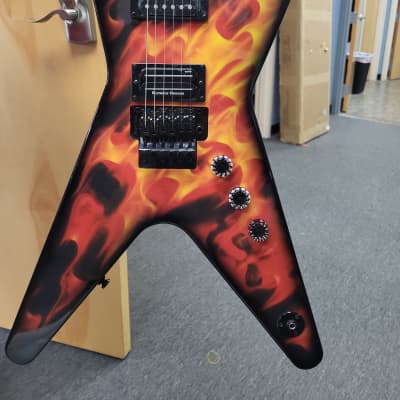 Dean Dimebag Dime Razorback Slime Green Bumblebee 6 String | Reverb