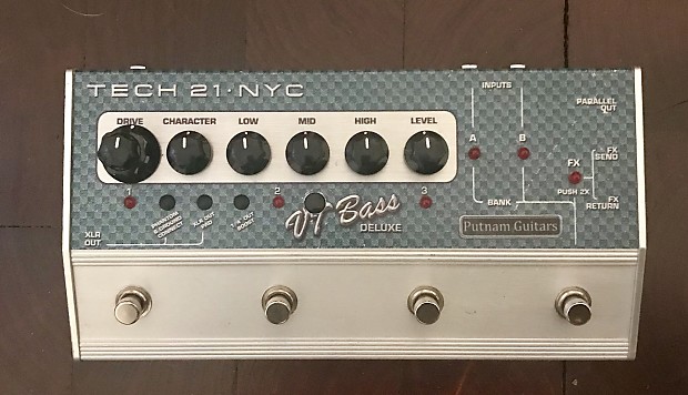Tech 21 VT Bass Deluxe with Putnam Mods | Reverb