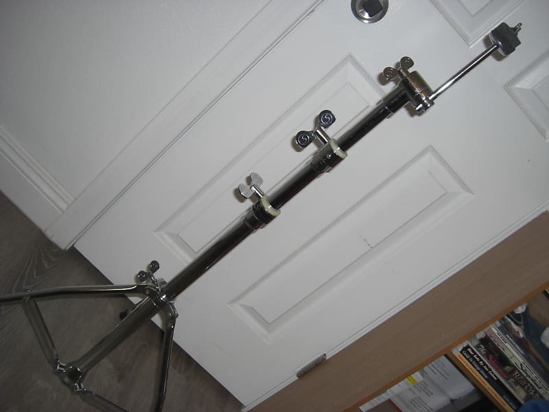 Slingerland Niles Cymbal Stand 70s/80s - chrome tube leg | Reverb