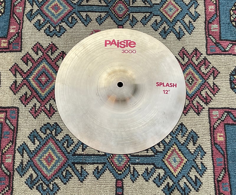 12" Paiste 1980s 3000 Splash Cymbal 508g | Reverb