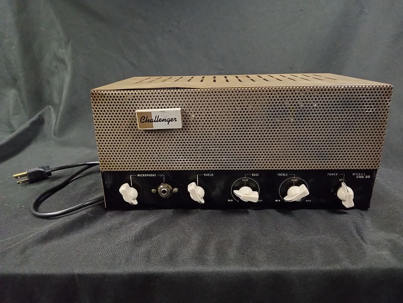 Bogen Challenger CHA-20 Guitar Amplifier Conversion 1950s | Reverb