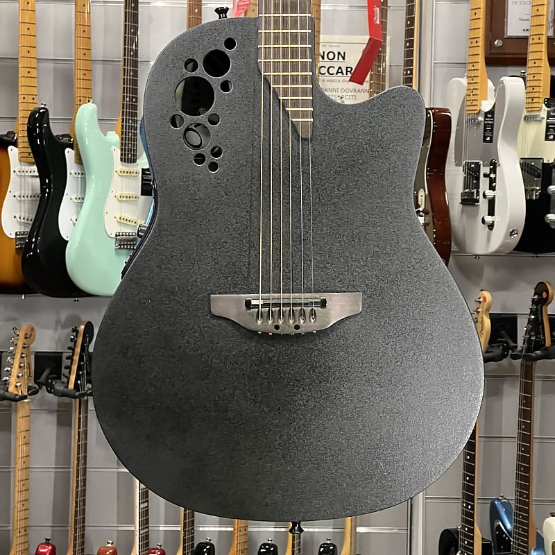 Ovation Elite Tx 1868 Tx Black + Original Har DC Ase | Reverb