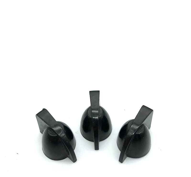Mini Chicken Head Knobs Black | Reverb