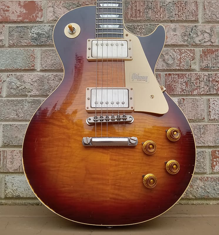 2018 Gibson Les Paul Custom Shop R9 Standard Brazilian | Reverb