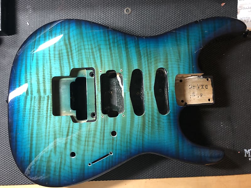 Jackson DX1 1997 - Transparent green | Reverb