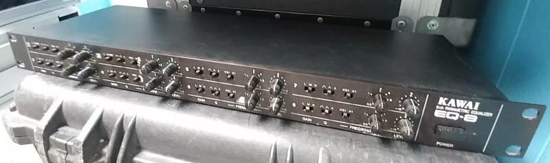 Kawai EQ-8, 8 I/O Channel Parametric Rack Equalizer EQ | Reverb