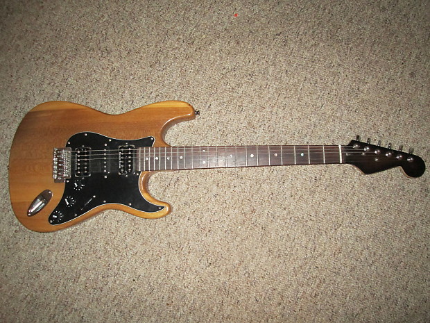 Partscaster Strat 2014 Natural | Reverb