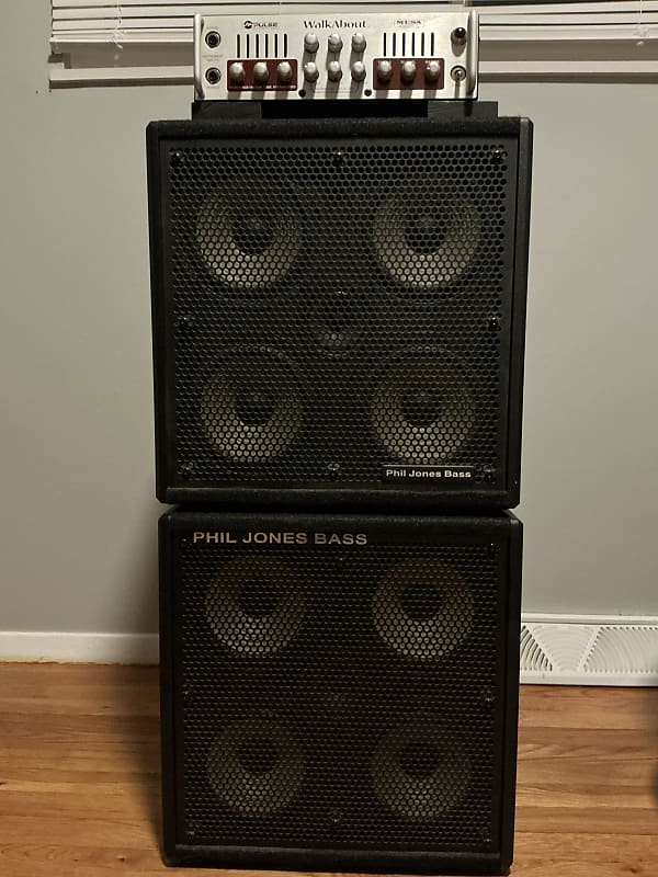 Mesa Boogie Walkabout Scout w/Phil Jones Cabinets Mini Stack | Reverb