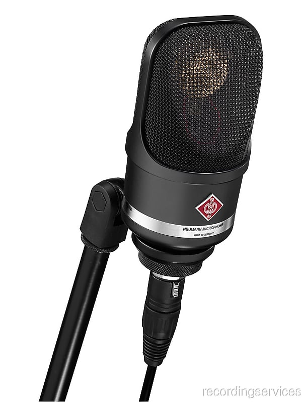 Neumann TLM 107 Black Switchable Studio Condenser Microphone | Reverb