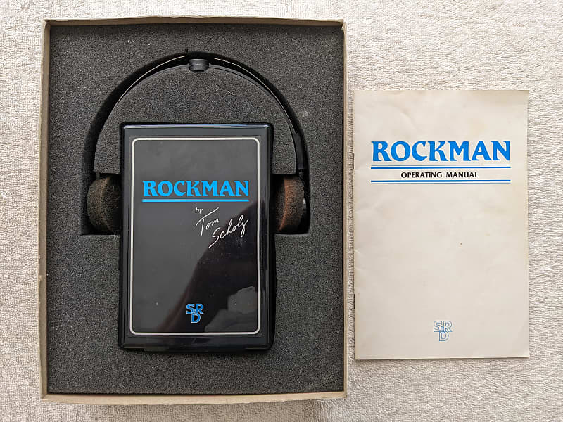 SR&D Scholz Rockman Model II B Amp w/Box, Manual & Headphones | Reverb