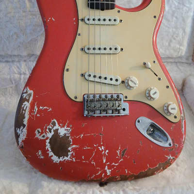 Voodoo Turkey Heavy relic stratocaster, genuine Fender ltd | Reverb