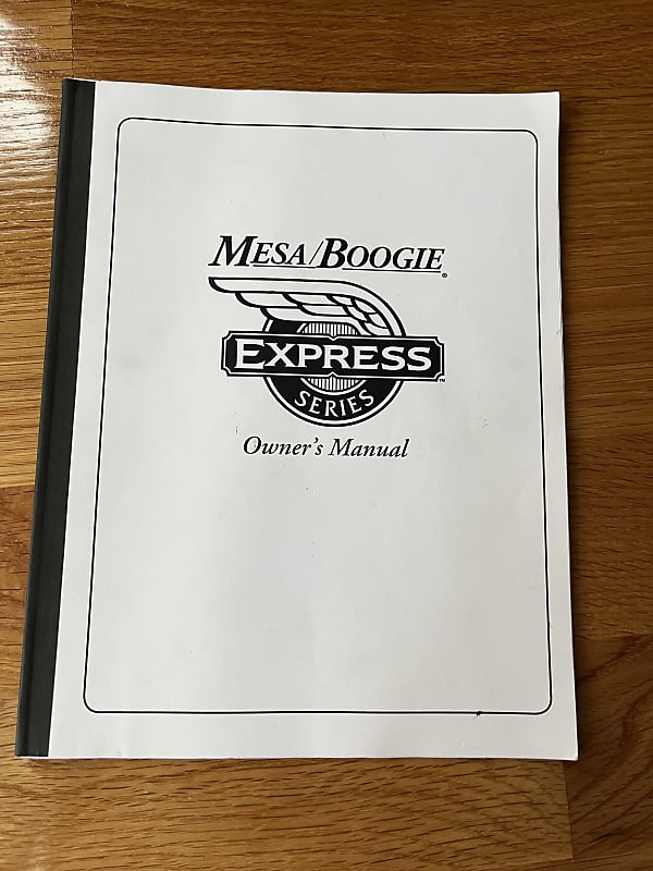 Mesa Boogie Express Series 5:25 / 5:50 Owner's Manual - | Reverb