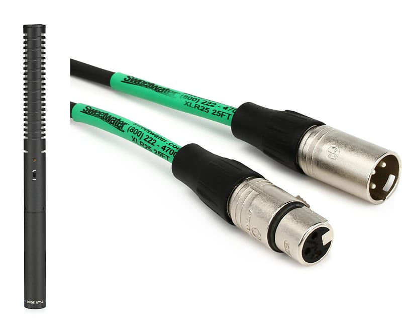 Rode NTG-2 Multi-powered Shotgun Microphone Bundle with Pro | Reverb