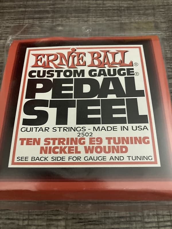 Ernie Ball Ten string E9 pedal steel guitar strings more 2023 | Reverb