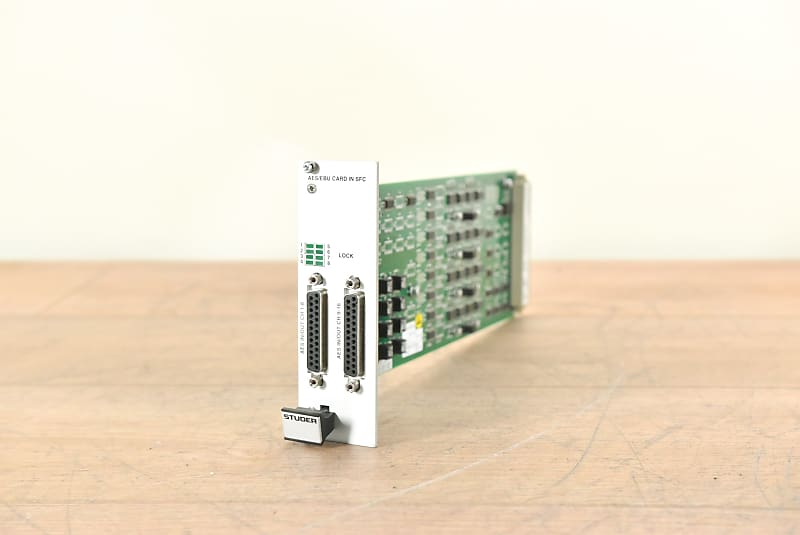 Studer 16-ch in/16-ch out AES/EBU Card for D21m Modular I/O | Reverb