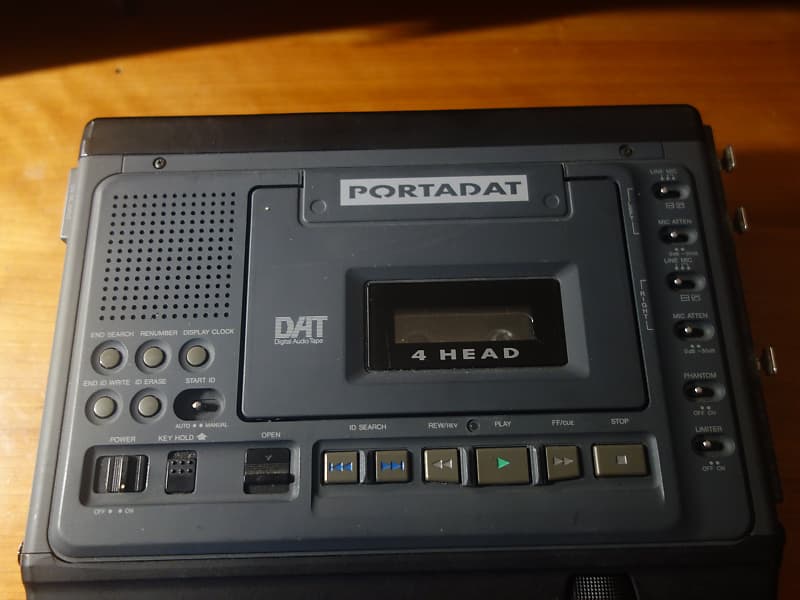 HHB PortaDAT PDR 1000 Portable DAT Recorder, mint w/power | Reverb