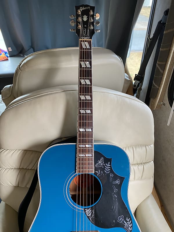 Gibson Custom limited Hummingbird 2018 - Blue custom limited | Reverb