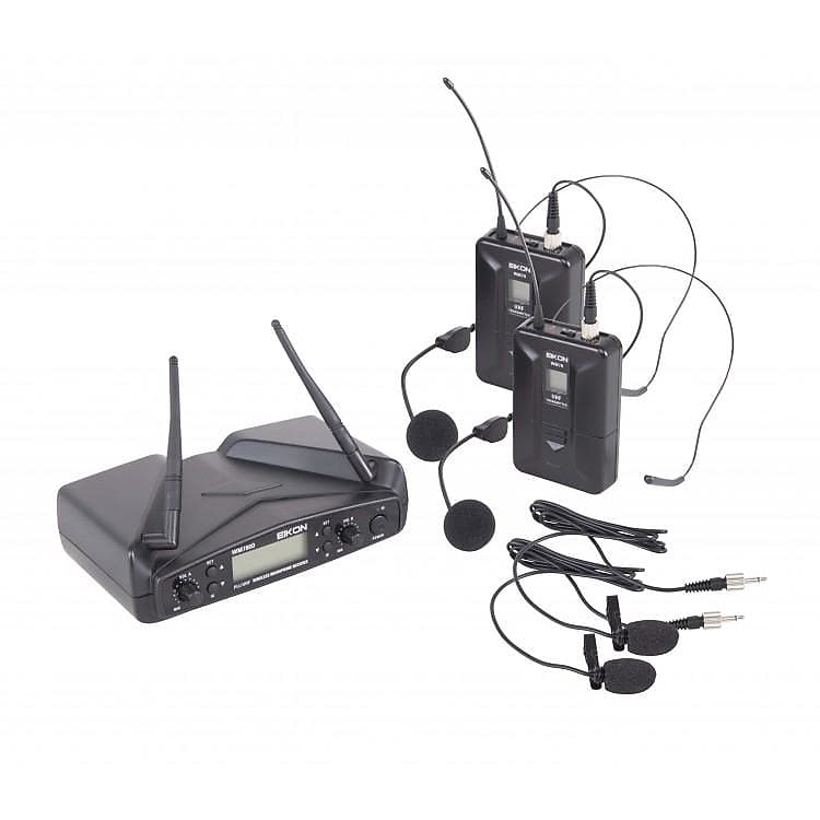 Proel EIKON WM700DH DUAL coppia microfoni wireless archetto x | Reverb