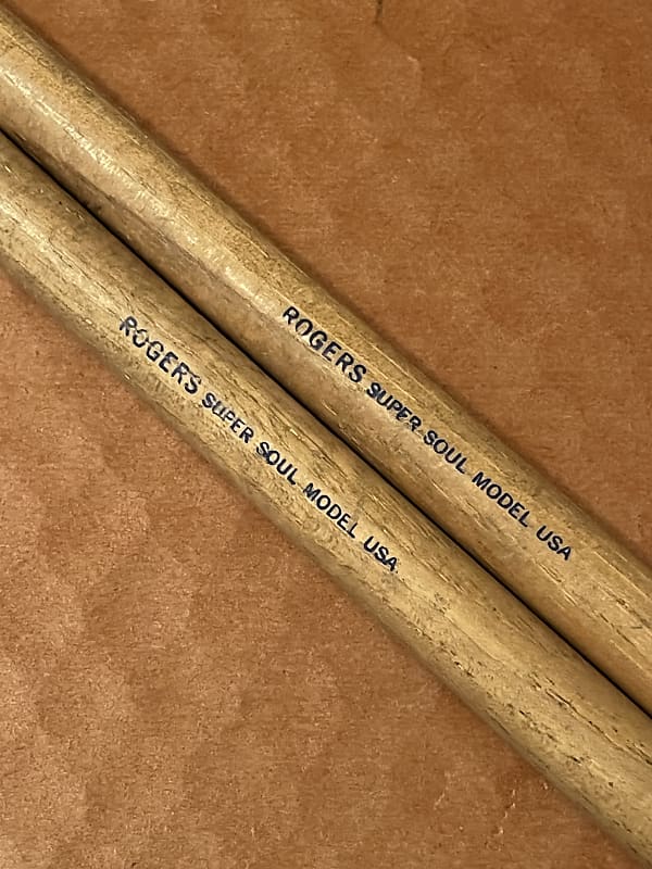 Vintage Rogers Super Soul drumsticks | Reverb