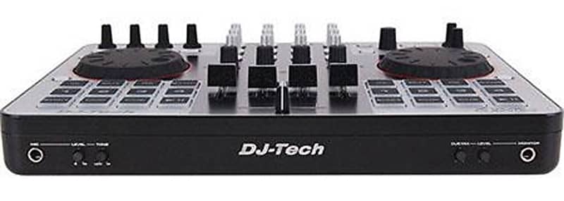 DJ-Tech - 4MIX - 4-Channel Controller w/ Audio Interface + | Reverb