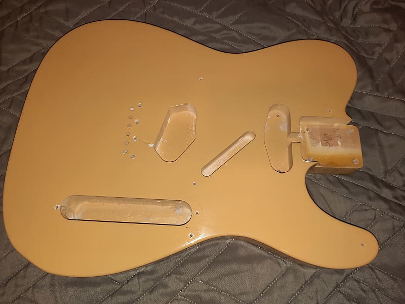 Bloomdoom Nitro Telecaster Body - Butterscotch Blonde Opaque | Reverb